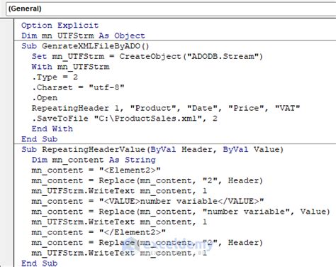 how to generate xml file from excel using macro 3 methods