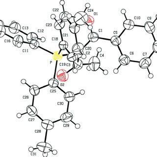 The Molecular Structure Of The Title Molecule With The Atom Numbering Download Scientific
