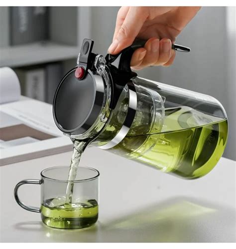 산시 차 주전자 내열성 유리 차 주전자 차 인퓨저 중국 차 세트 주전자 커피 유리 메이커 편리한 사무실 차 티몬