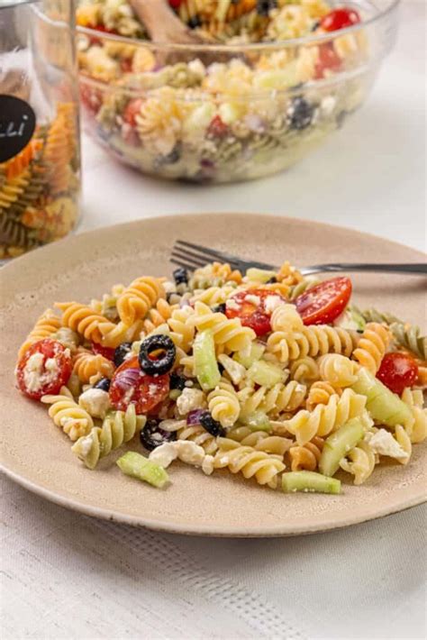 Pasta Salad With Italian Dressing Baked Bree