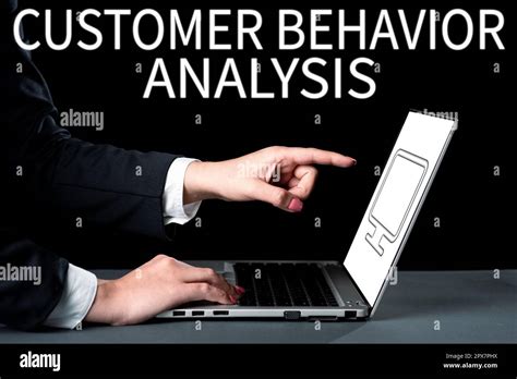 Text Caption Presenting Customer Behavior Analysis Word For Buying Behaviour Of Consumers Who
