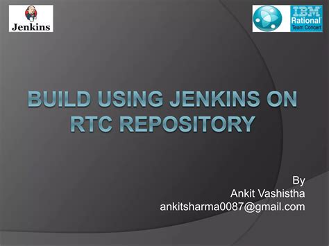 Build Using Jenkins On Rtc Repository Ppt