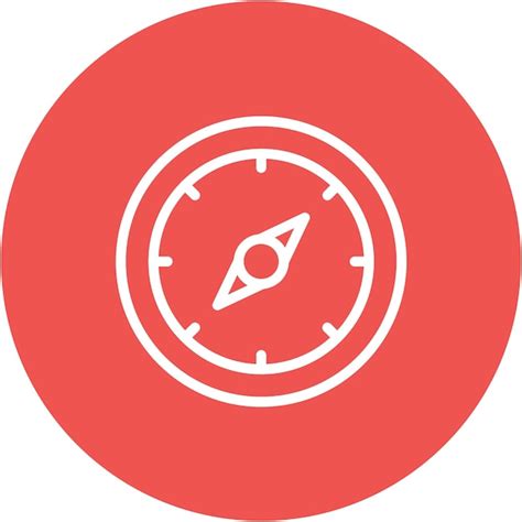 Premium Vector Compass Vector Illustration