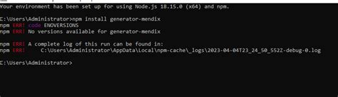generator v2 2 5 not installing · issue 51 · mendixlabs generator mendix · github