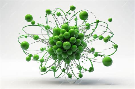 Premium Photo Electron Cloud Atom Model Structure Erwin Schrodinger Atomic Orbital Parts Structure