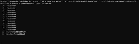 Mouse Events On Windows Terminal 19 Cause Bottom To Show Errors And