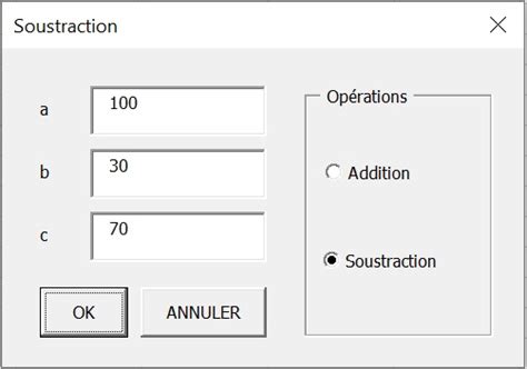Bouton Doption Ou Optionbutton Dans Un Formulaire Userform Excel Vba