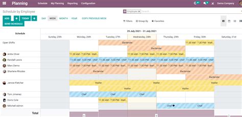 Organizing And Scheduling With Odoo Planning Module Odoo Slides