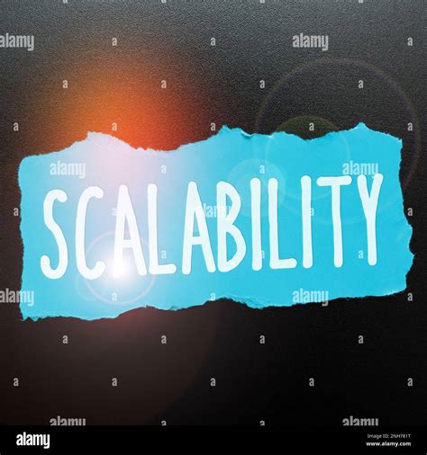 Conceptual Display Scalability Business Showcase Capable Of Being