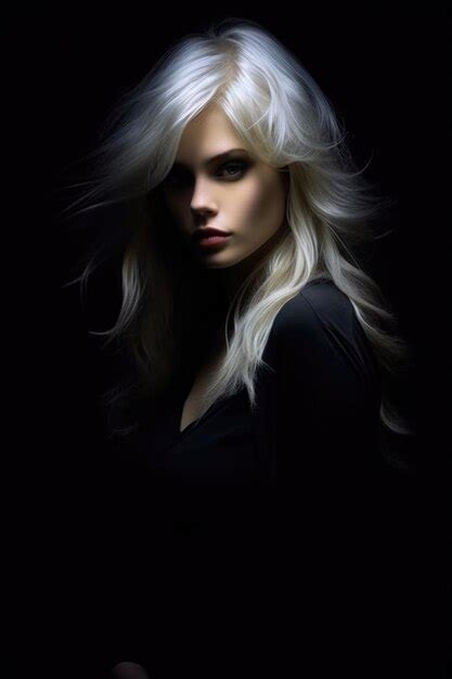 Premium AI Image Sensual And Erotic Beauty In Black Clothing And Dark Magic
