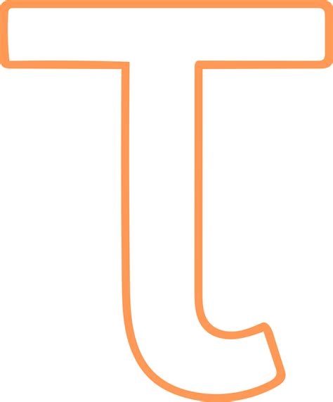 Lowercase Tau Symbol 19986104 Png