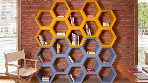 Полки в виде пчелиных сот 51 фото