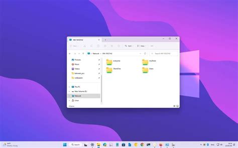 how to access network shared folder on windows 11 pureinfotech