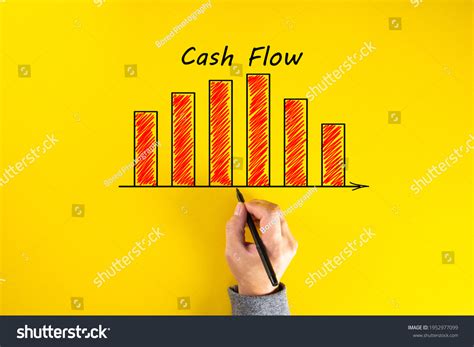 Hands Businessman Drawing Cash Flow Chart Stock Photo Shutterstock