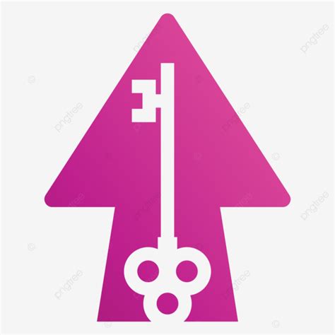 Arrow And Key Logo Design Vector Arrow Key Logo PNG And Vector With