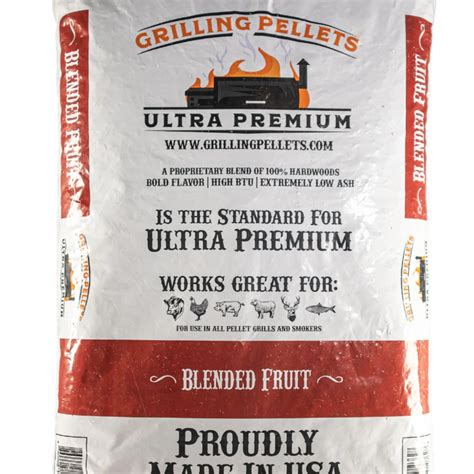 Grilling Pellets Ultra Premium Blended Fruit Pellet American Fire Bbq — The Kansas City Bbq Store