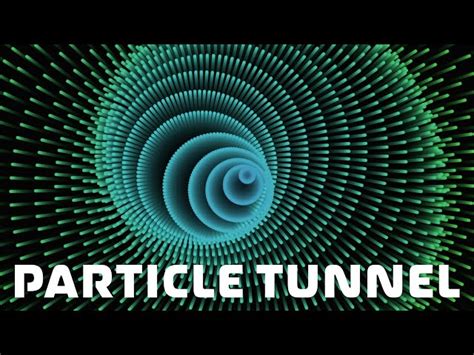 Free Video How To Code Tron Like Particle Tunnels From Chris Courses