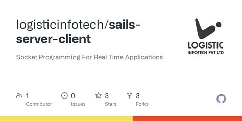 Github Logisticinfotech Sails Server Client Socket Programming For Real Time Applications