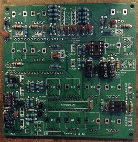 Esp32 Wroom Educational Modular Synth Thing Pcb Build Guide Simple Diy Electronic Music Projects
