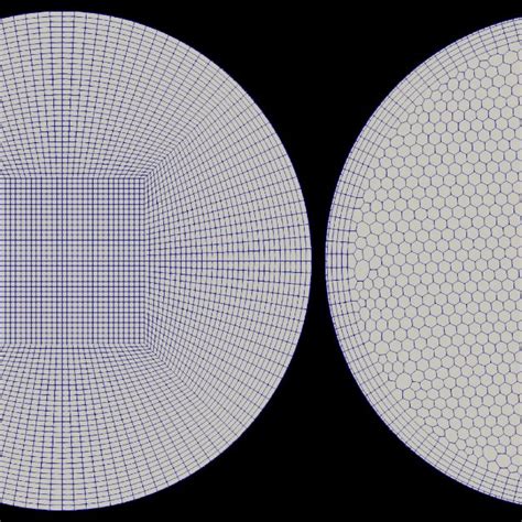Mesh Topology For The Verification Of The Model Axisymmetric Wedge Download Scientific