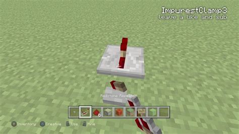 How To Make A Button Act Like Lever Minecraft Xbox One Edition Youtube