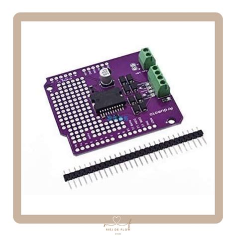 Jual Ardumoto L298p Motor Driver Shield For Arduino Shopee Indonesia
