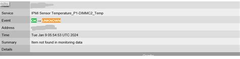 Item Not Found In Monitoring Data IPMI Troubleshooting Checkmk Community