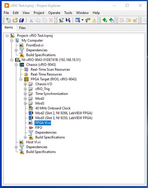 Solved Data Transfer Between Fpga And Rt Ni Community