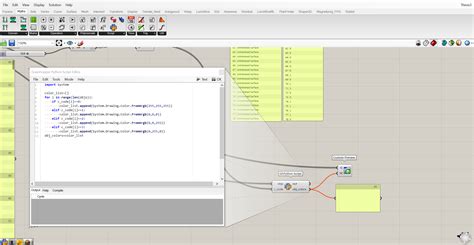 Assigning Display Colors To Surfaces Based On A List Of Numbers