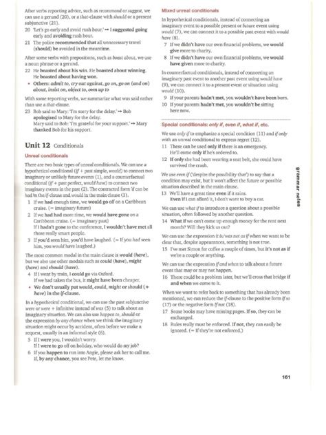 Cpe Unit 12 Grammar Notes Conditionals Pdf
