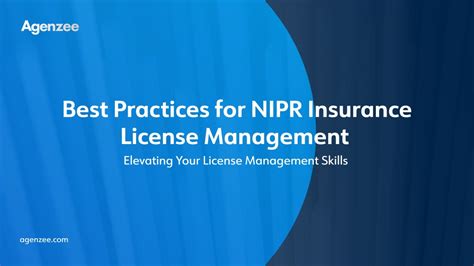 PPT Best Practices For NIPR Insurance License Management PowerPoint Presentation ID 12600140