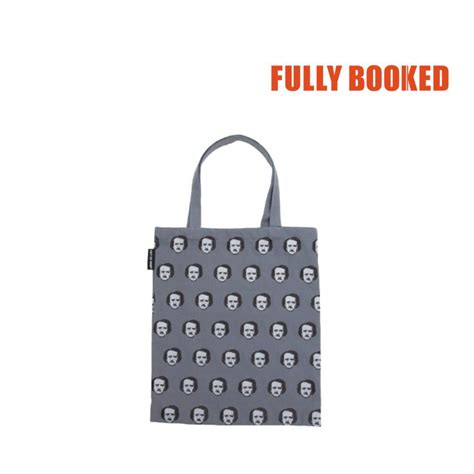 Out Of Print Edgar Allan Poe Ka Dots Tote Bag Gray Shopee Philippines