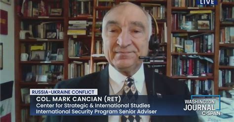 mark cancian on russia ukraine conflict c
