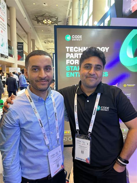 Code District On Linkedin Gitex2023 Codethefuture Codedistrict
