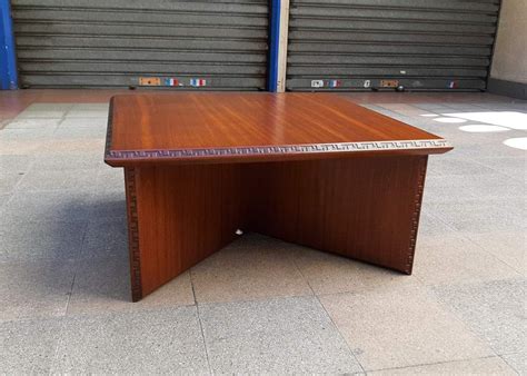 Frank Lloyd Wright Coffee Table Circa 1955 The Auctionlab