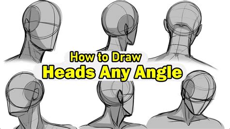 How To Heads Draw Any Angle Heads Anatomy YouTube