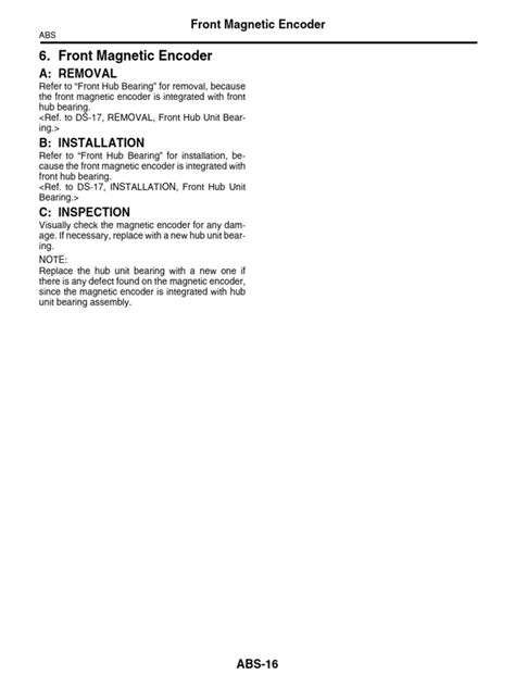 06 Front Magnetic Encoder Pdf