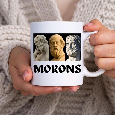 Plato Aristotle Socrates Morons Princess Bride Mug Inconceivable