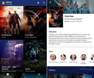 InKino Multiplatform Dart Movie Application FlutterCore