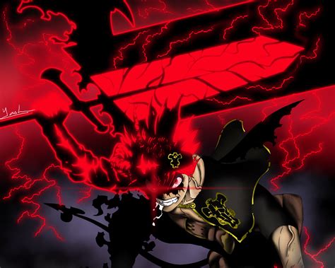 Black Clover Dark Anime Wallpaper 4k