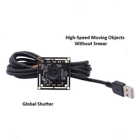 120FPS CMOS Sensor Global Shutter USB 2 0 Monochrome Camera Module