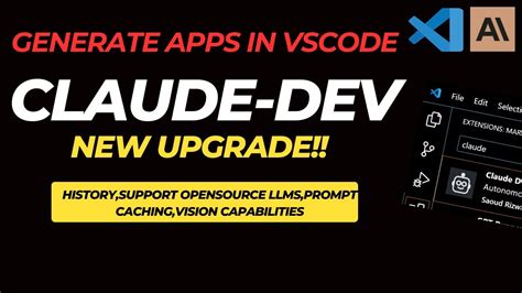 Claudedev Update Best Coding Agent Now Has Open Source Llm And Multimodal Support History Ai