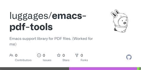 github luggages emacs pdf tools emacs support library for pdf files