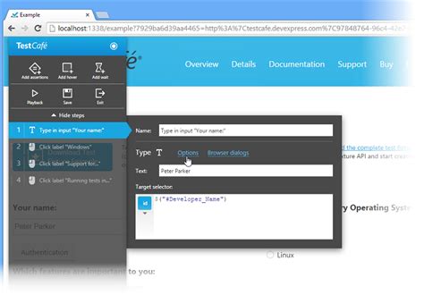 Testcafe V142 Introducing Our New Web Test Recorder