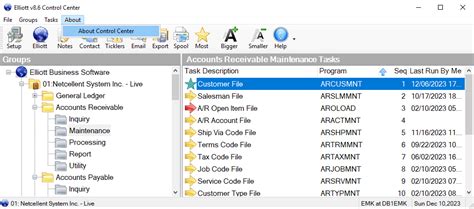 how do i find out my elliott version elliott support center user