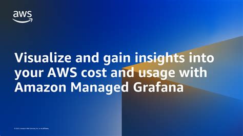 Visualize And Gain Insights Into Your Aws Cost And Usage With Amazon Managed Grafana Aws Cloud