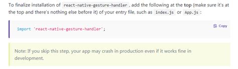 App Crash While Using React Navigation402 Stack Overflow