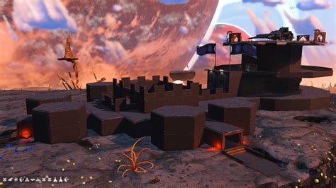 Decided To Build A Medieval Castle Base Ps4 Normal Mode Nms Budullangr