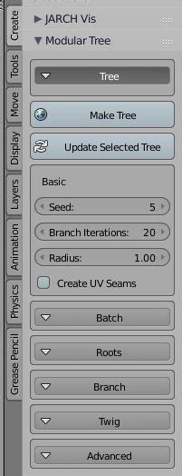 Modular Tree Page 7 Released Scripts And Themes Blender Artists Community
