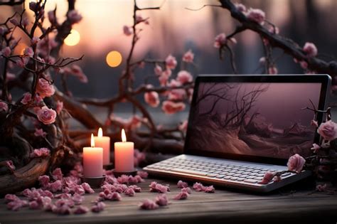 Premium Photo Device Mockup On Modern Minimal Background With Customizable Background And